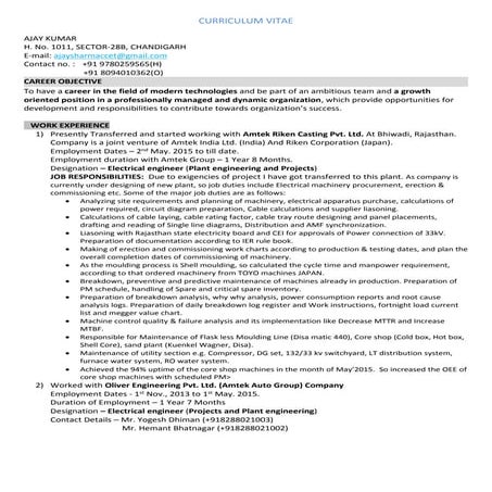 ajay cv new (3) | PDF