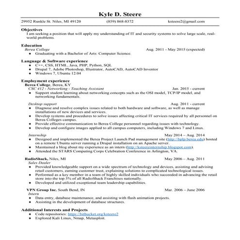 IT Background - Michael Dong | PDF