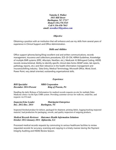 Carole D. Steele Resume 2016 | PDF