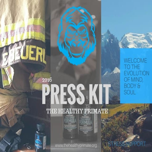 The Healthy Primate - Stress Support Press Kit | PDF