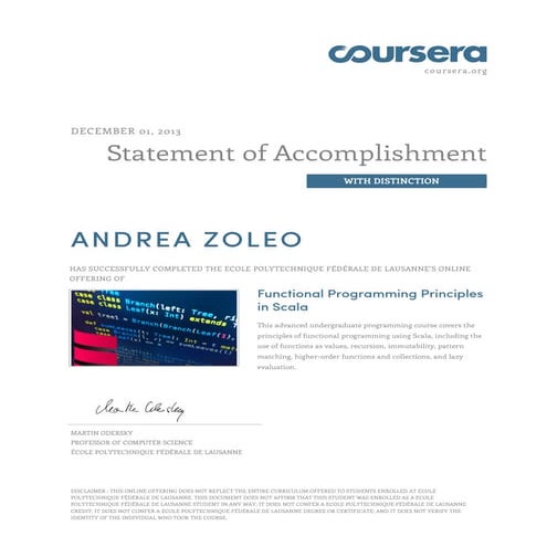 Coursera progfun 2015 | PDF