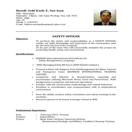 harold cv | DOCX