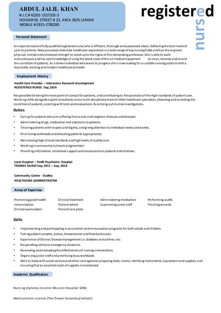 Resume of Doctor (MBBS) | PDF