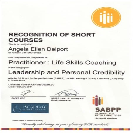 Life Coach Certified | PDF