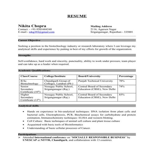 Surender Resume | DOCX
