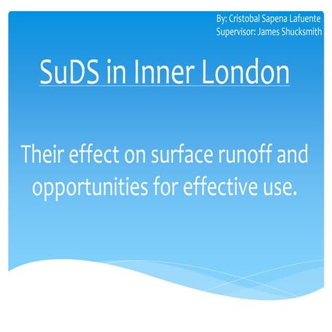 Dissertation Presentation_ SuDS Inner London | PPTX