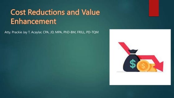 Application of VAVE in Cost reduction at Automobile Industry | PDF