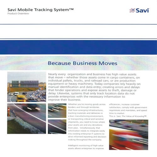 Savi Mobile Tracking System.PDF