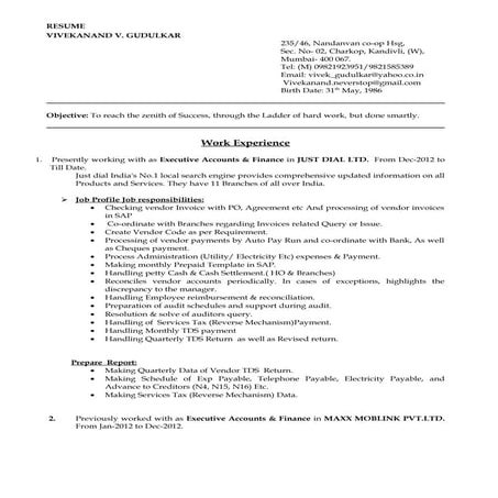 Job for accountant | PPTX