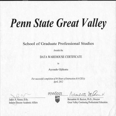 DW Design Certificate | PPT