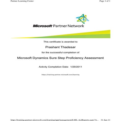 019-Microsoft-SureStep-2011 | PDF