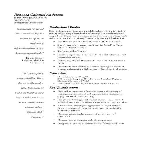 USA RESUME ROSANNA YAP | DOCX