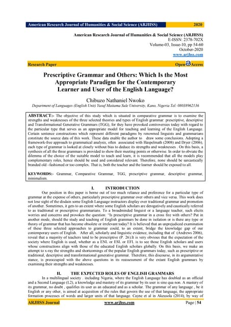 Group 2 - Prescriptive Grammar & Descriptive Grammar.pptx