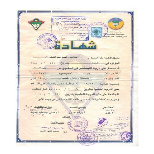 University Certificate | PDF