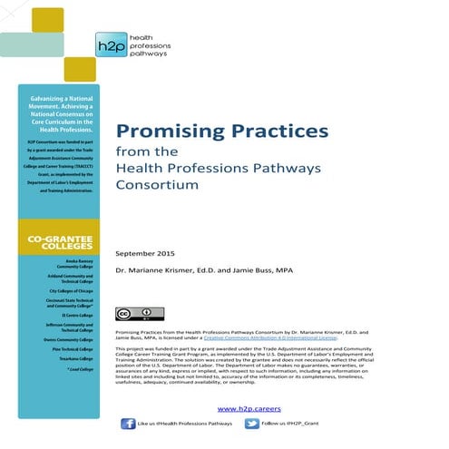 H2P Promising Practices 9.27.2015