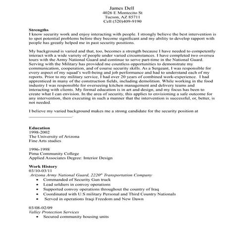 PGamblin Resume | DOC