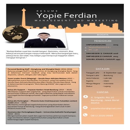 LAMARAN YOPIE FERDIAN 081220209669 | PDF