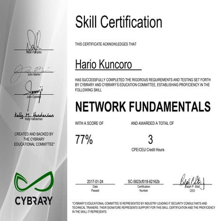 Network fundamentals | PPT