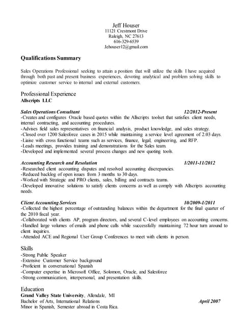 Resume - Ken Ng Summary | DOCX | Sales | Business