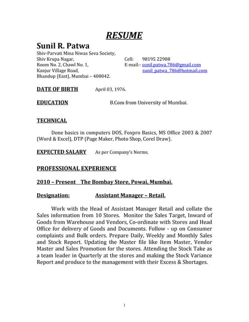 Neil Netherly Professional Resume AT final | DOC