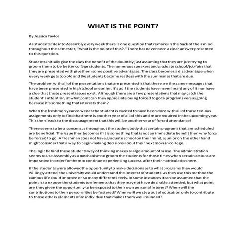 Writing Samples (1) | PDF