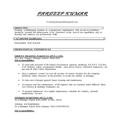 waqas updated CV | DOCX