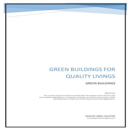 THESIS GREEN BUILDING | DOCX