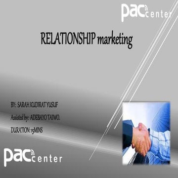 SARAH 2ND PRESENTATION | PPT