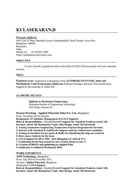Kiran_Resume | PDF