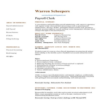 Senior acct resume | DOCX