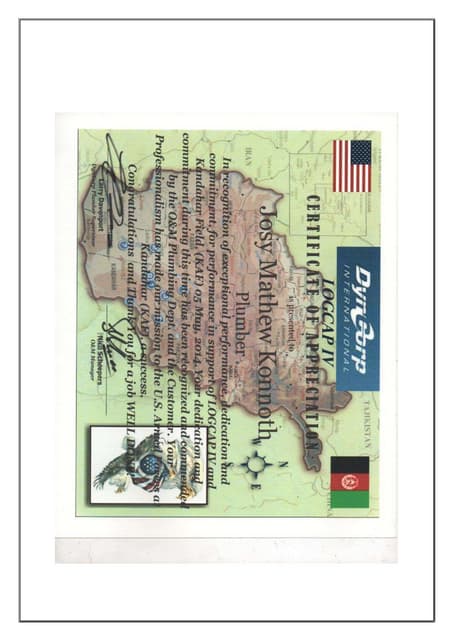 ITC Certificate | DOCX