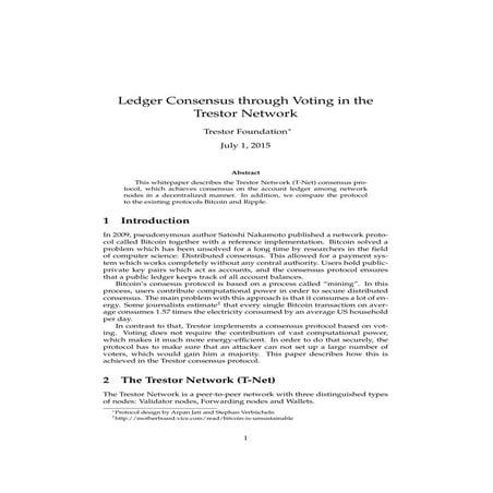 trestor-whitepaper-voting | PDF | Information and Network Security | Computing