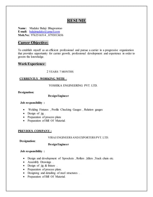 Manju,,resume | PDF