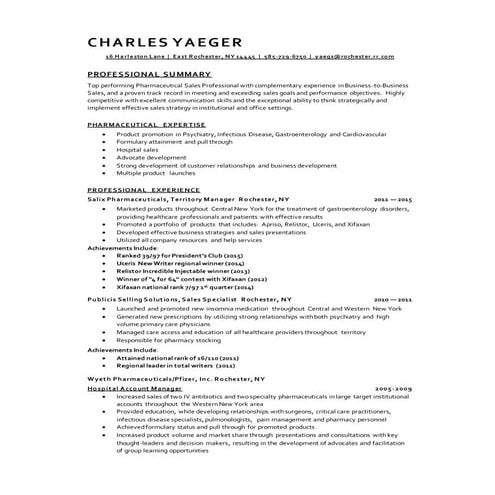 Chuck Resume May 2015 | DOCX