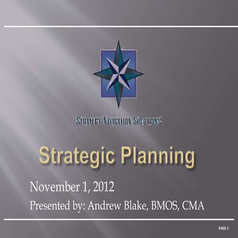 Strategic Planning | PPSX
