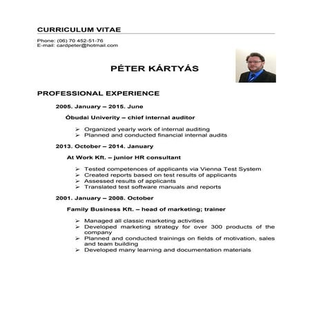 Cv wagenfuehr 03 2010 | PPT