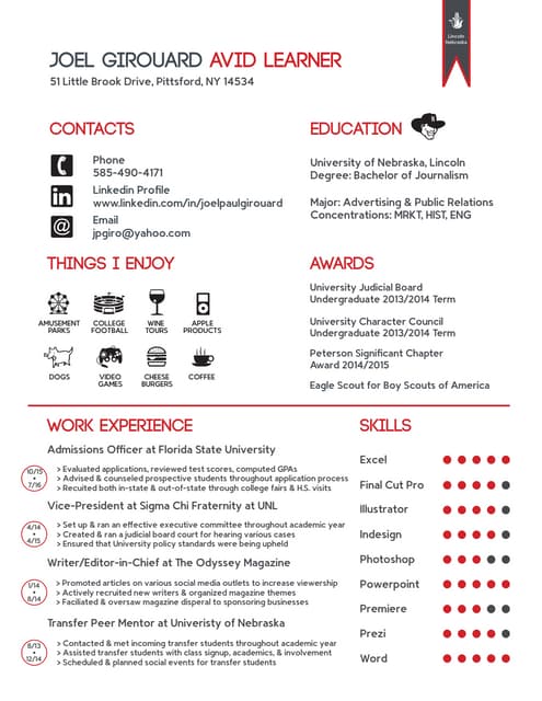 Joseph Eastman - Resume | PDF