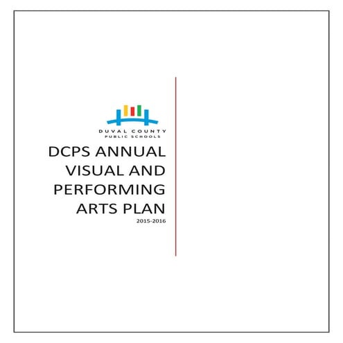 DCPS Arts Department Plan 2015-2016 | PDF