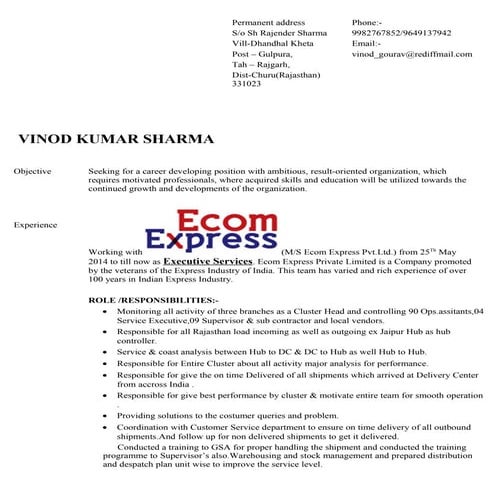 vinod_Sharma_CV_File | DOC