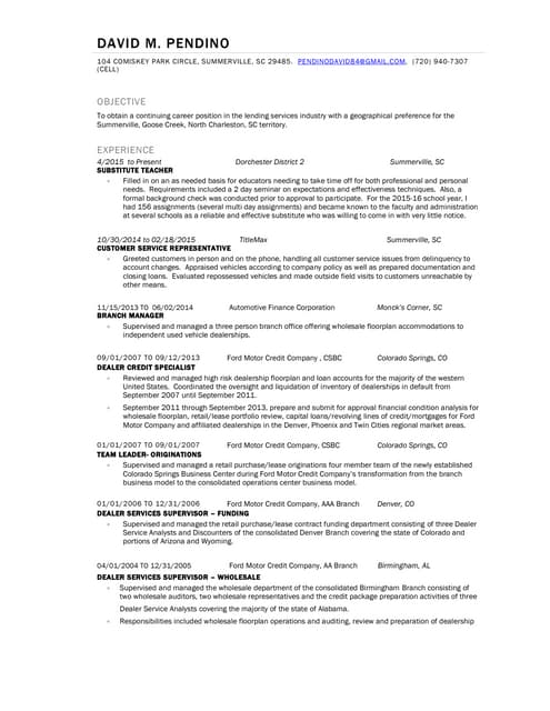 MAUREEN'S RESUME | DOC | Resume Writing and Advice | Job Search