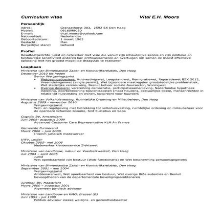 Curriculum vitae | PDF | Law