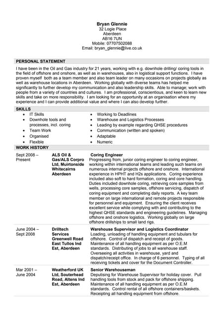 Abbreviated CV May 2016 | PDF