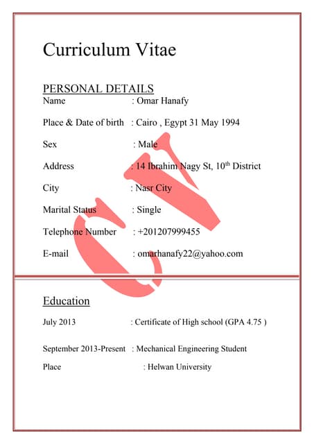 Omar Hanafy 1 Pdf