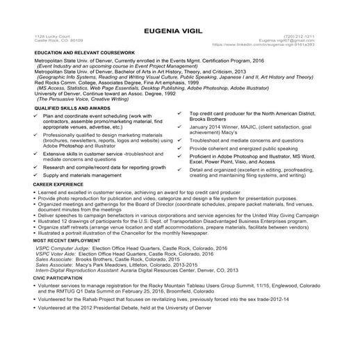 Resume EV2 | PDF