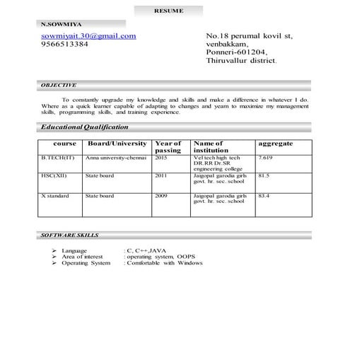 Resume- Prachi Gaur | DOCX