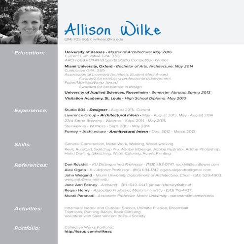 Resume_Allison Wilke | PDF