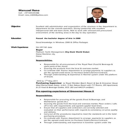 Curriculum Vitae | PDF