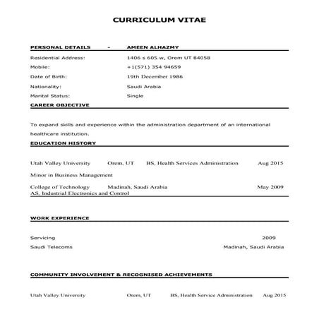 fuad cv | DOCX