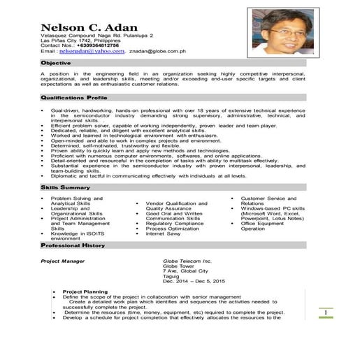 Nelson Resume | DOCX