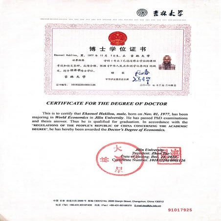 Doctoral degree | PDF